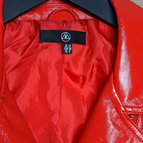 Missguided | Jackets & Coats | Nwot Missguided Vegan Leather Moto ...